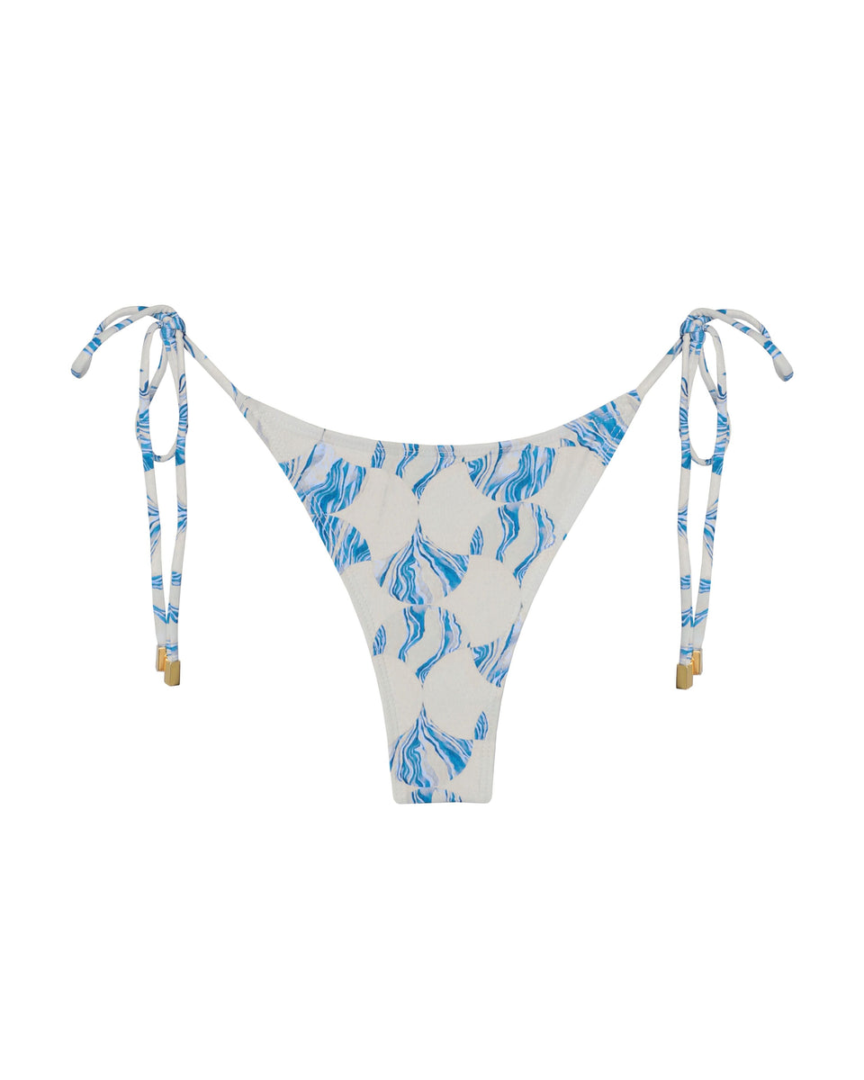 Triangle Bikini Bottom - Geometric Print – Ostra Internacional
